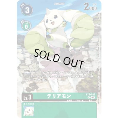 〔状態B〕(01)(illus:koki)テリアモン【U】{BT8-046}《緑》